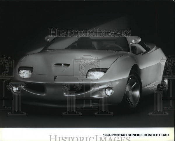 1994 Press Photo Pontiac Sunfire Concept Car - Historic Images