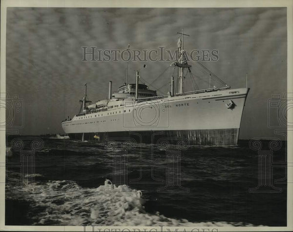 1947 Press Photo SS Del Norte, Passenger Liner, First Of Three Sister ...