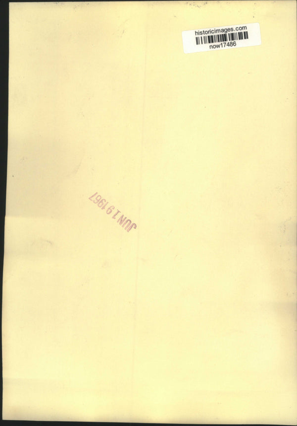 1967 Press Photo Senator Russell Long reads statement in Washington ...