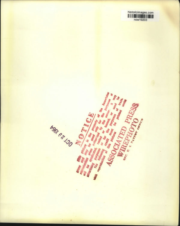 1964 Press Photo Billy Smart Circus clowns greet Princess Margaret in ...