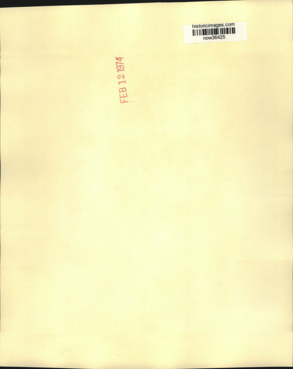 1974 Press Photo Rep. Peter Rodino preps for his "Issues & Answers ...