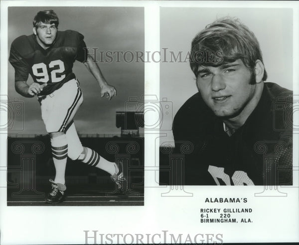 1978 Press Photo Alabama's Rickey Gilliland of Birmingham, Alabama ...