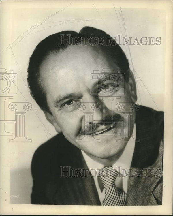 1950 Press Photo Actor Fredric March - nox32333 - Historic Images