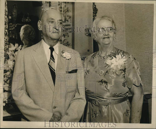 1959 Press Photo Mr. and Mrs. George P. Miller of New Orleans. - nox60 ...