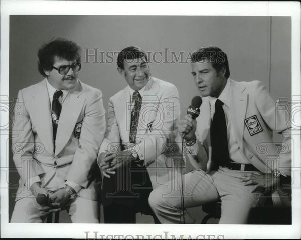 1976 Press Photo ABC's Monday Night Football football commentators ...