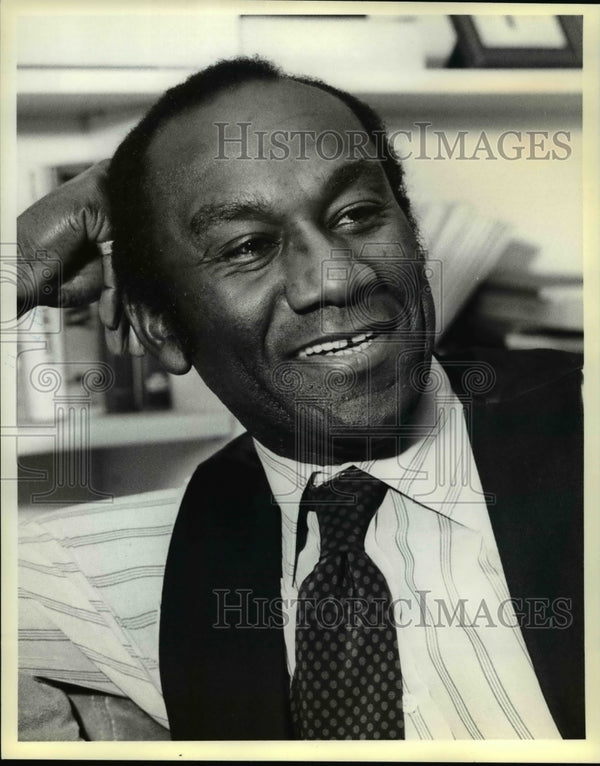 1979 Press Photo Franklin A. Thomas Recently Named Pres. of the Ford ...