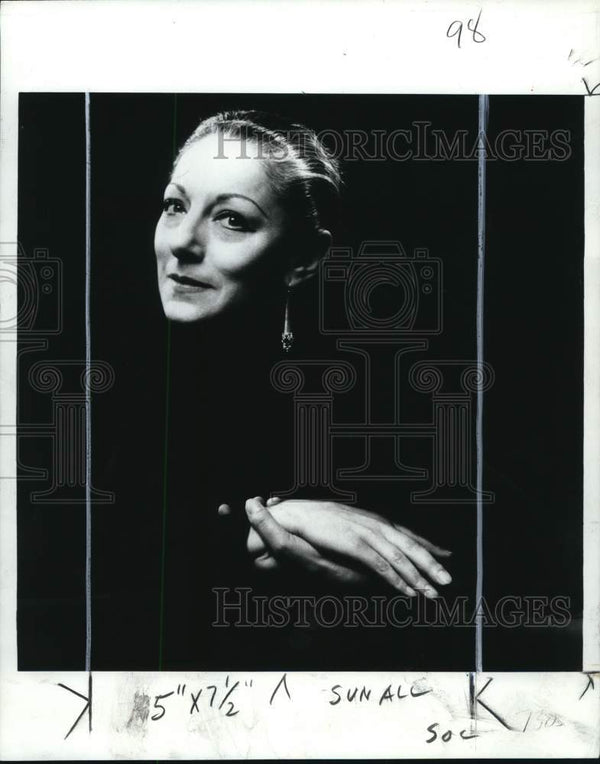 1971 Press Photo Celia Franca of the National Ballet of Canada ...