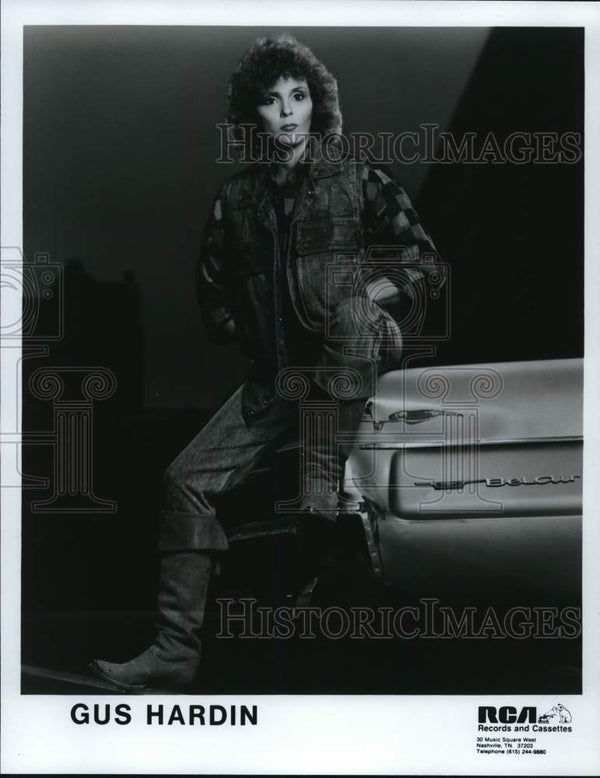 1984 Press Photo Entertainer Gus Hardin - pip16582 - Historic Images