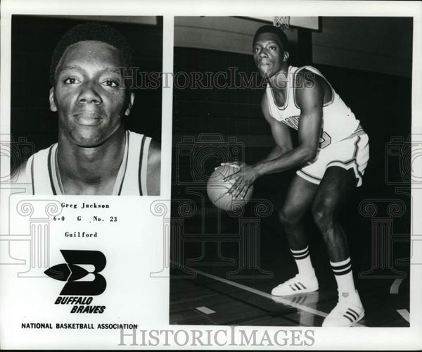 1976 Press Photo Buffalo Braves basketball player Greg Jackson ...