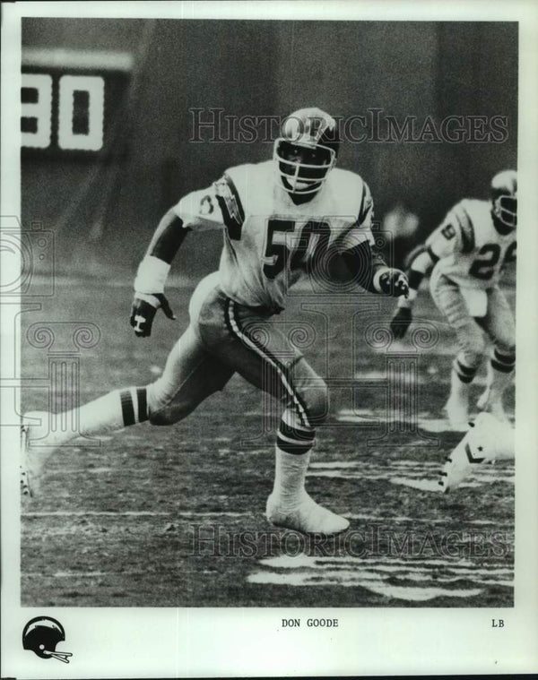 1987 Press Photo Chargers Football player, linebacker Don Goode - pis0 ...