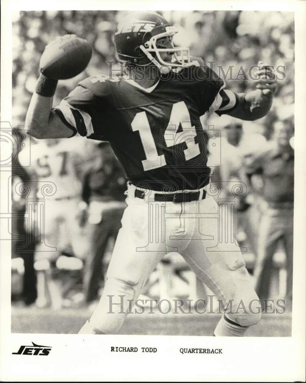 1979 Press Photo New York Jets quarterback Richard Todd, Football ...