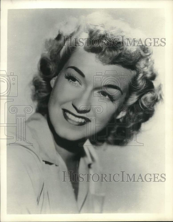 1953 Press Photo Singer Rise Stevens - pix25049 - Historic Images