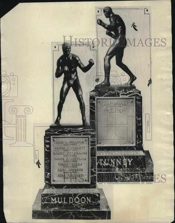 1929 Press Photo Boxing's Muldoon-Tunney trophy - pix32538 - Historic ...