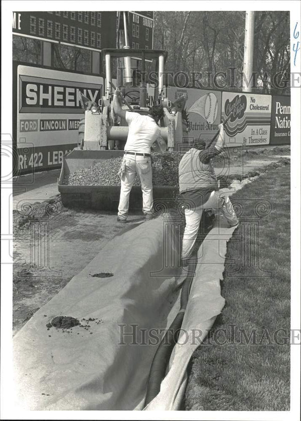 1987 Press Photo Michael Paticher and Bill Ferrill at Riverside ...