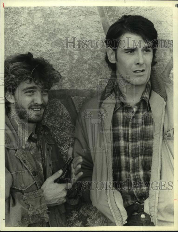 1984 Press Photo Actor John Laughlin with co-star in scene - sap06316 ...