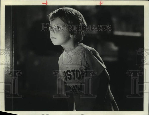 1981 Press Photo Actor Cary Guffey in Close Encounters of the Third ...