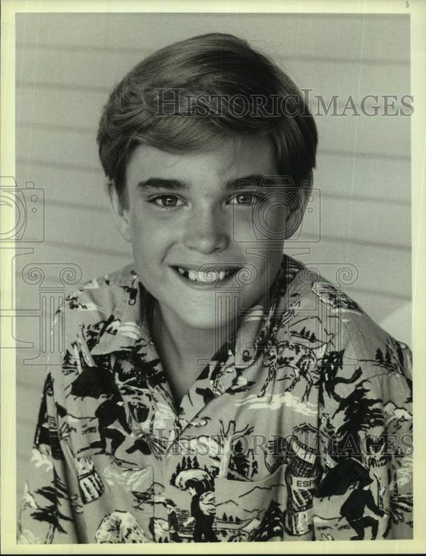 1986 Press Photo Actor Chad Allen as David Witherspoon in "Our House ...