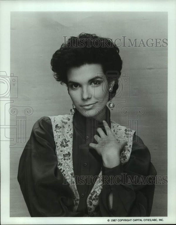 1987 Press Photo Actress Terri Garber in "North and South" on ABC ...