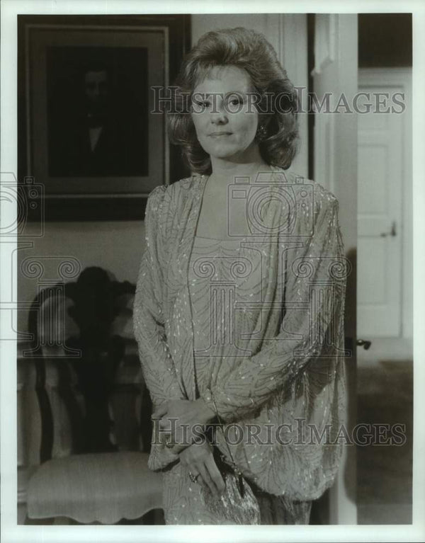 1987 Press Photo Tony Award Winning Actress Carlin Glynn in "Mr. Presi ...
