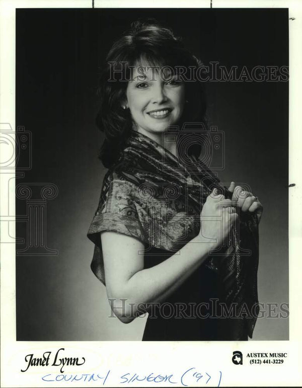 1997 Press Photo Janet Lynn, Country Singer - sap12006 - Historic Images