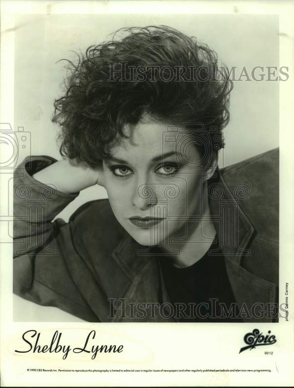 1990 Press Photo Shelby Lynne, Singer - sap12146 - Historic Images