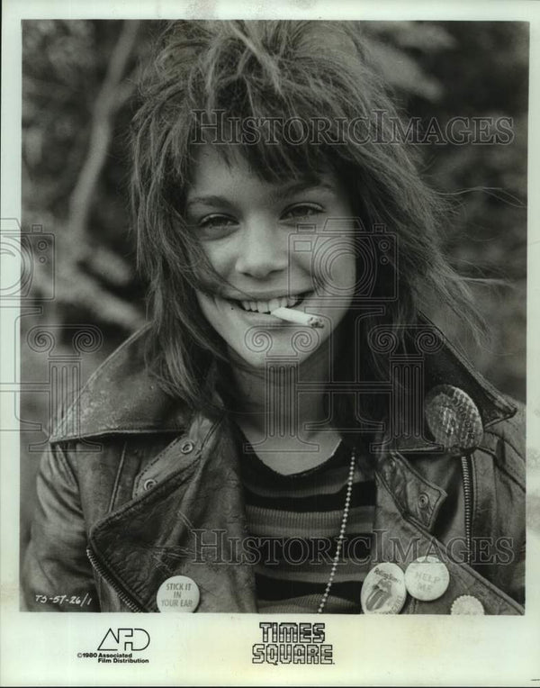 1980 Press Photo Actress in "Times Square" movie portrait closeup ...