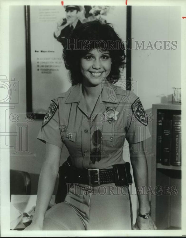 1982 Press Photo Tina Gayle stars on CHiPs, television series ...