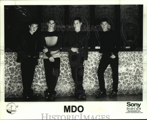 1999 Press Photo Four Members of the band MDO, Entertainers - sap14246 ...