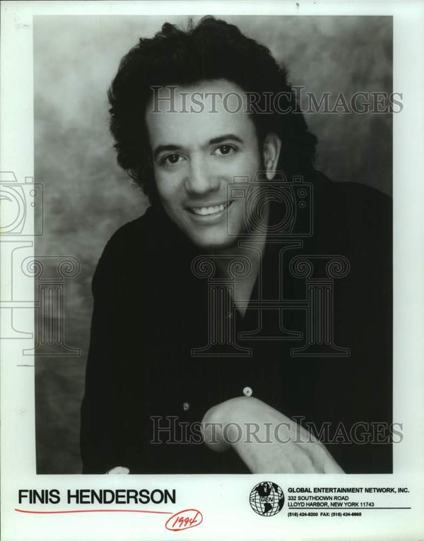 1994 Press Photo Musical Artist Finis Henderson - sap15018 - Historic ...