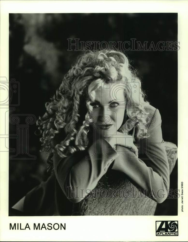 1996 Press Photo Mila Mason, Singer - sap15219 - Historic Images