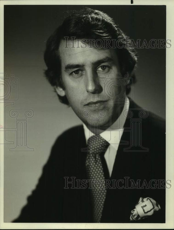 1982 Press Photo Geoff Mason, Executive Vice President, NBC Sports ...