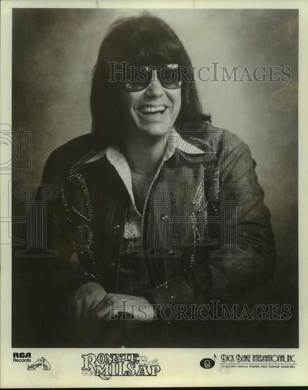 1980 Press Photo Ronnie Milsap, country singer and pianist. - sap15440 ...
