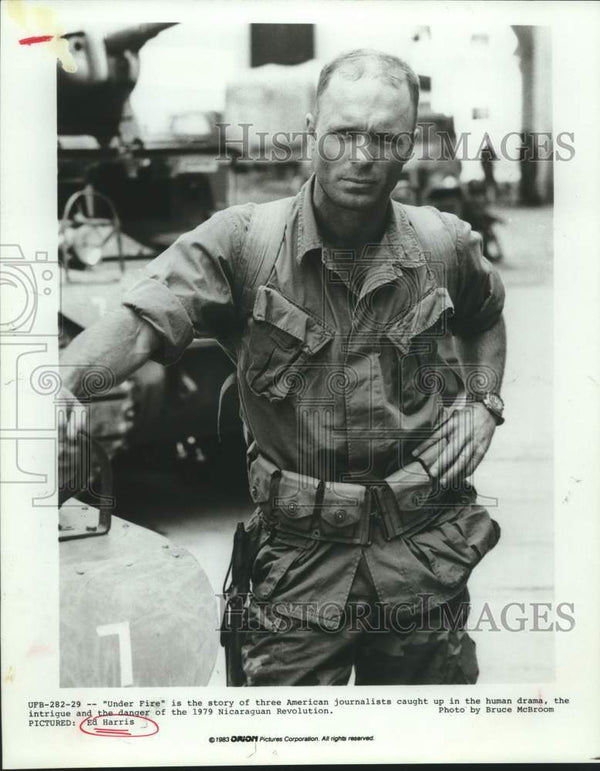 1983 Press Photo Actor Ed Harris in "Under Fire" movie - sap16454 ...
