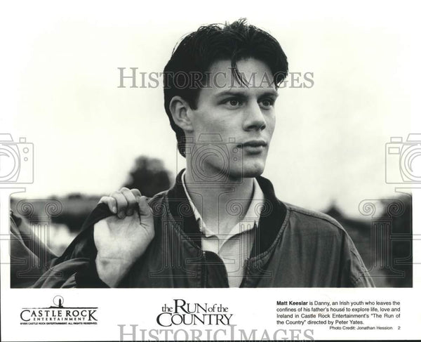1995 Press Photo Actor Matt Keeslar in "The Run of the Country" movie ...