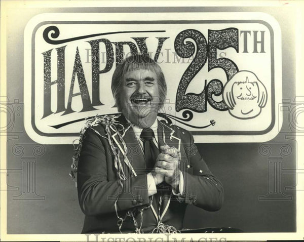 1981 Press Photo Bob Keeshan, "Good Evening, Captain" on CBS Television ...