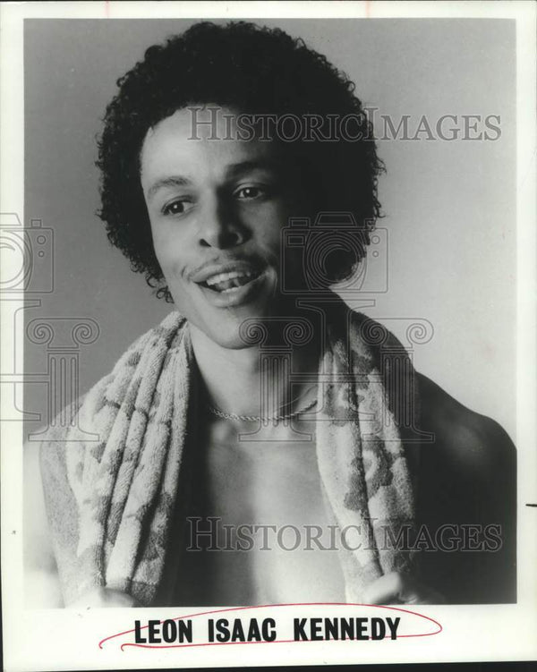 1980 Press Photo Actor Leon Isaac Kennedy - sap17531 - Historic Images