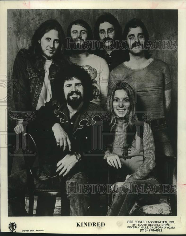 1977 Press Photo Members of Kindred, Canadian progressive rock band ...
