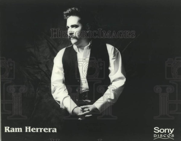 1994 Press Photo Ram Herrera, Musician, Singer - sap18293 - Historic Images