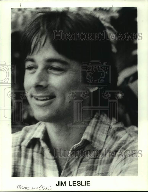 1998 Press Photo Jim Leslie, Musician - sap19596 - Historic Images