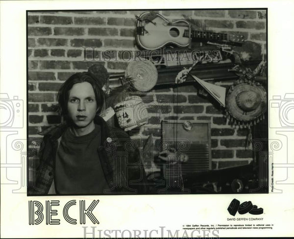 1994 Press Photo Beck, alternative rock singer, songwriter and musician ...