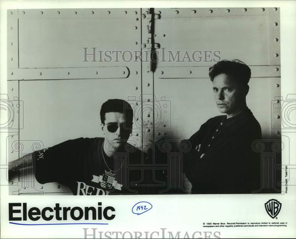1990 Press Photo Musical Group, Electronic - sap21341 - Historic Images