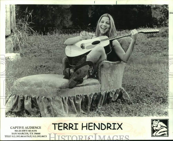 1997 Press Photo Singer, Musician Terri Hendrix - sap24011 - Historic ...