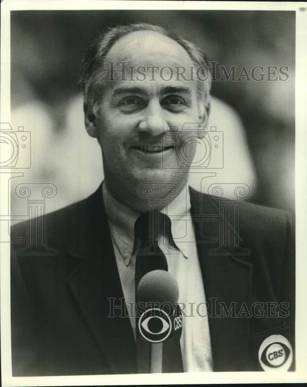 Press Photo CBS Sportscaster Billy Packer - sap48232 - Historic Images