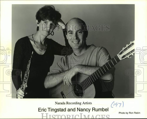 1997 Press Photo Eric Tingstad & Nancy Rumbel, new age and jazz music ...