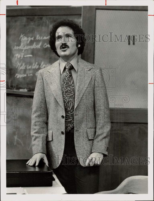 1976 Press Photo Actor Gabriel Kaplan in "Welcome Back, Kotter ...