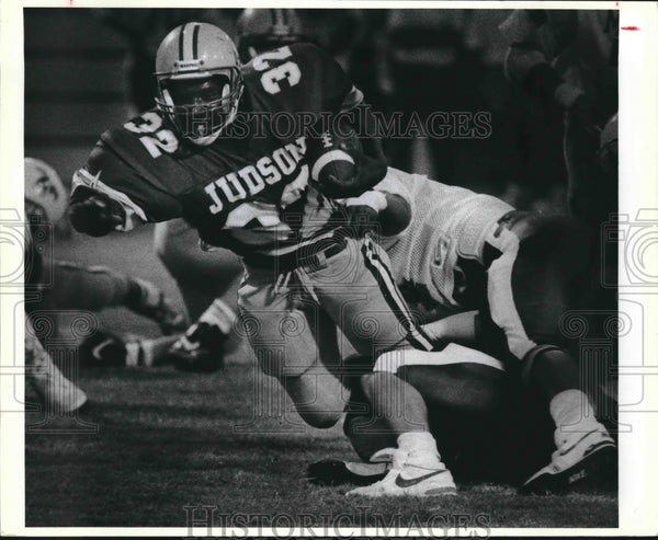 1988 Press Photo Judson High School football player Kevin Harrison ...