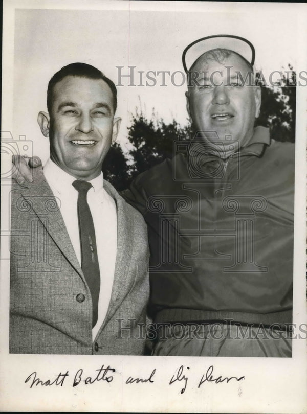 Press Photo Matt Batts and Dig Dean - sas02943 - Historic Images