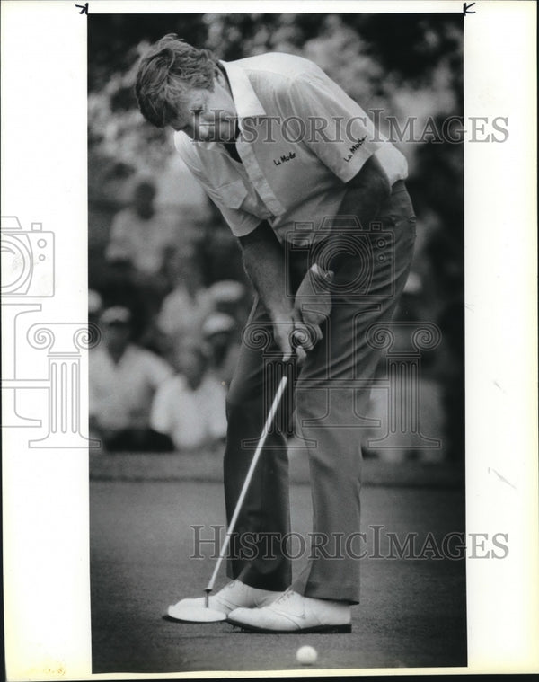 1986 Press Photo Golfer Harold Henning at Benson & Hedges Invitational ...