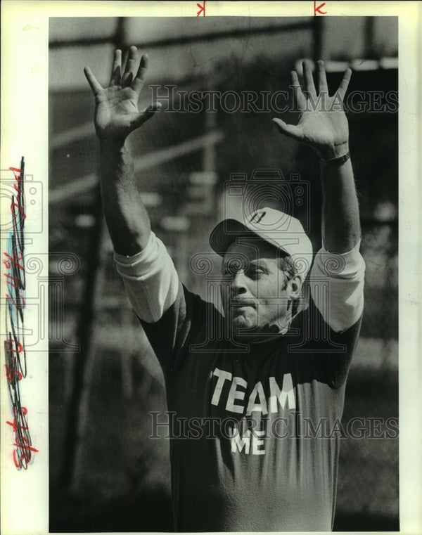 1988 Press Photo Frank Chumbley, Baseball Coach of Burbank - sas06110 ...