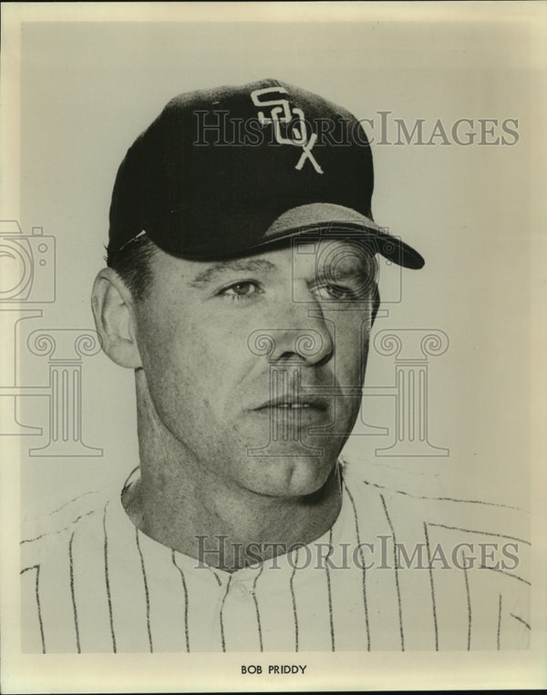 Press Photo Bob Priddy, Sox Baseball Player - sas07183 - Historic Images
